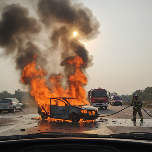 Car Fire Emergency Response: First 60 Seconds That Save Lives